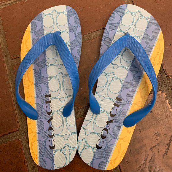 Coach | Shoes | Coach Flip Flops Size 7 | Poshmark